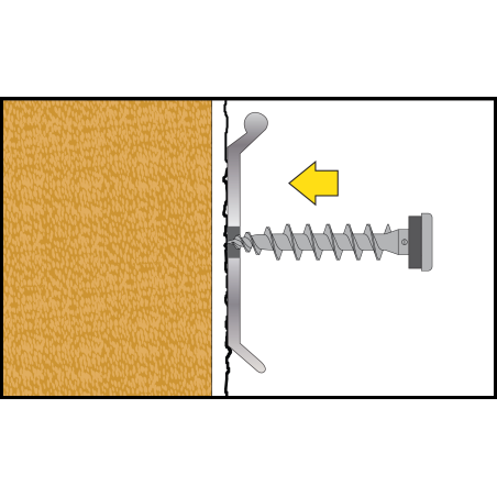 Insulation screw IPS-H - Innovative insulation fixing