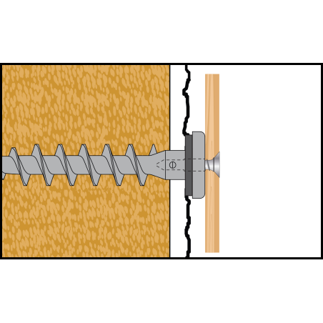 Insulation screw IPS-H - Innovative insulation fixing
