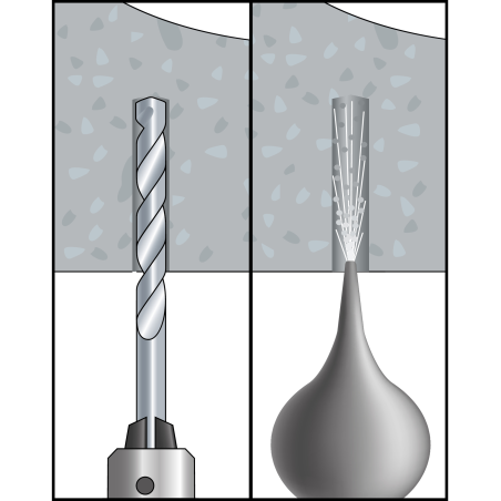 Drop-in anchor SAK plus