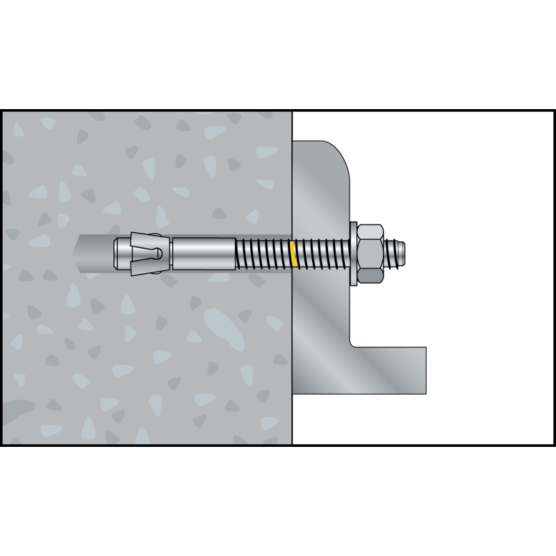 Bolt anchor BA plus - Quick Installation in Concrete