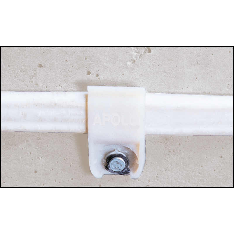 Plastic clip for flat cables TPLC 9x25