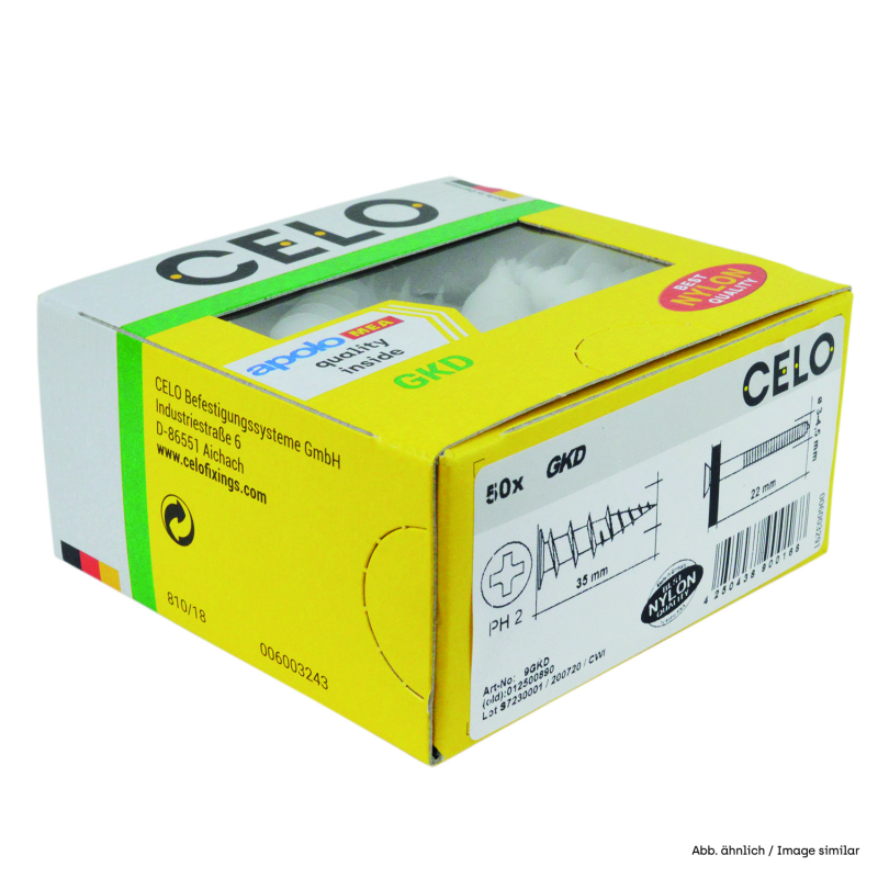 Plasterboard plug GKD