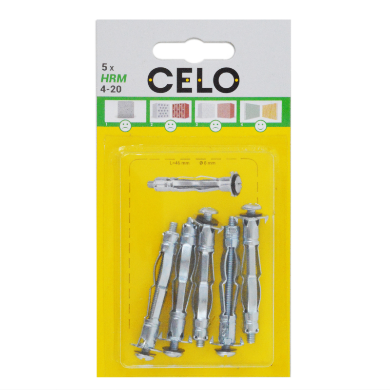 Blister cavity fixing HRM