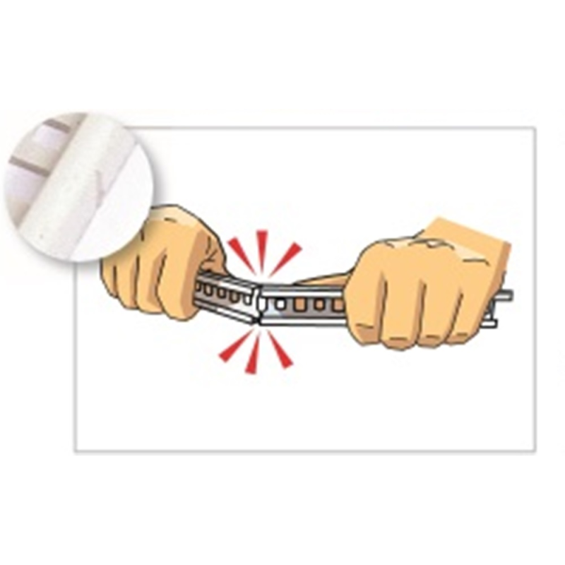 PVC channel for avoding the corrosion