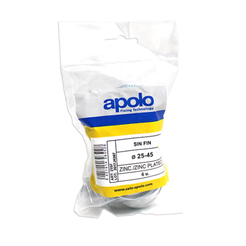 Plastic bag hose clamp SF