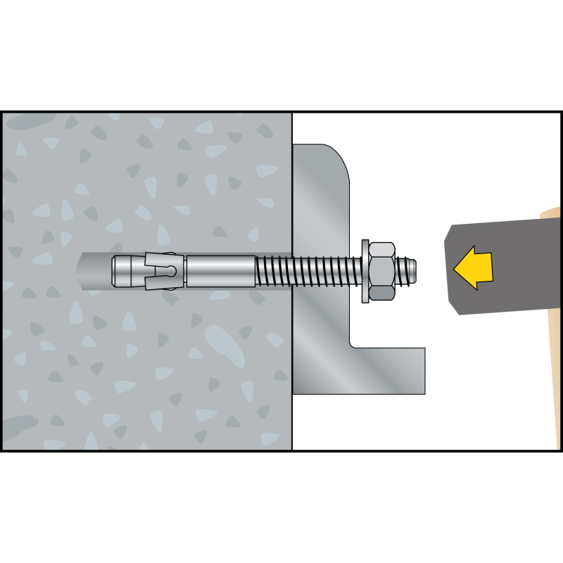 Quick-fix anchor BAZ