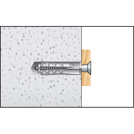 Blister Aerated concrete plug GB