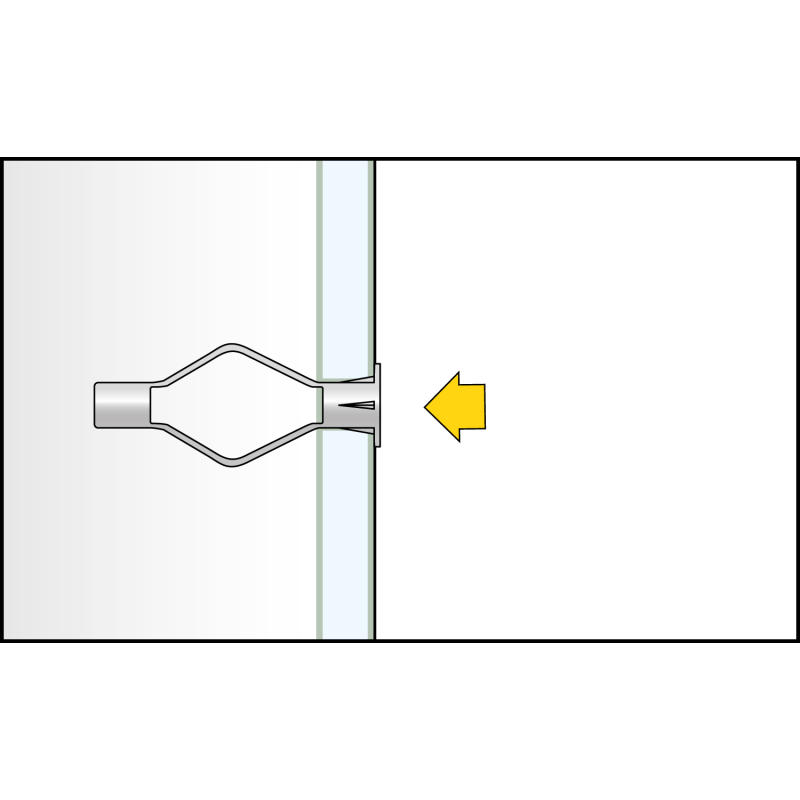Blister Cavity fixing with screw HR