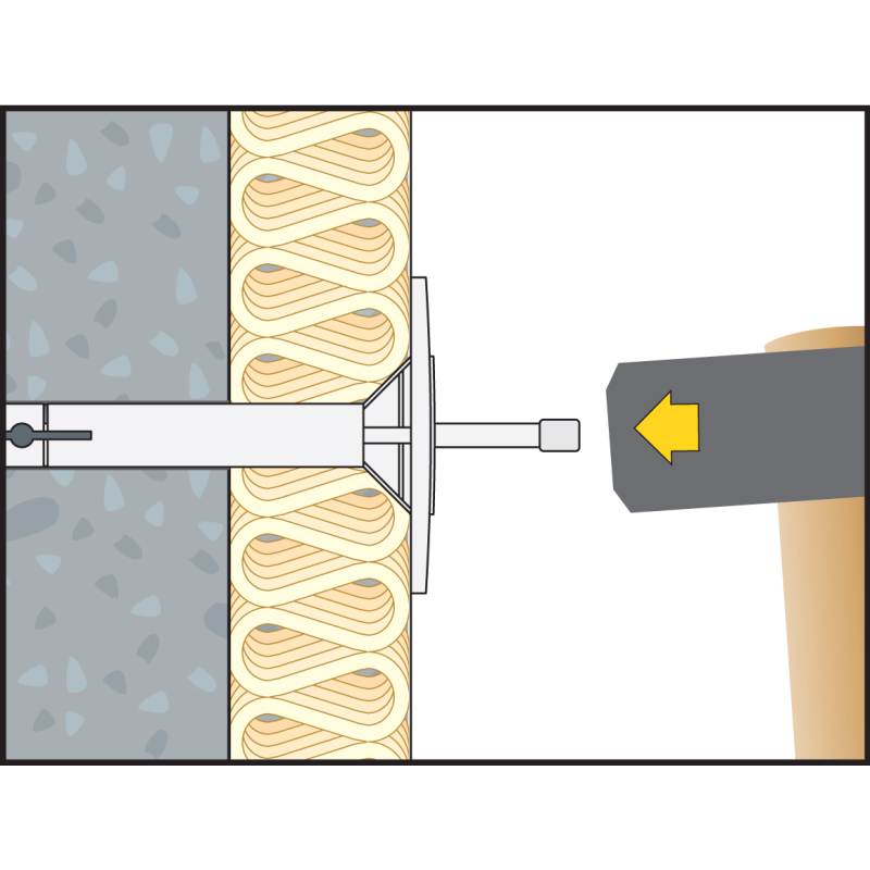 Insulation fastener IPD8