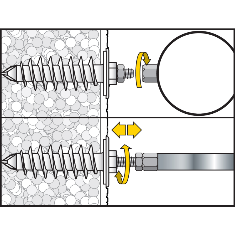 Insulation plug IPL 95DS | Plug for ETICS