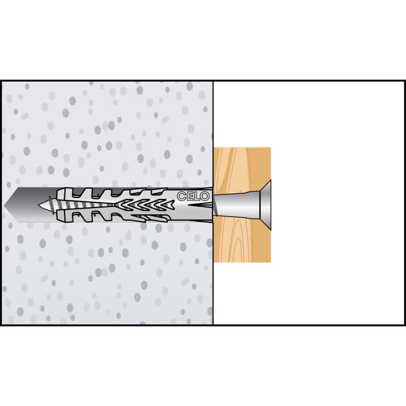 Standard plug F | Wall plug | Expansion plug