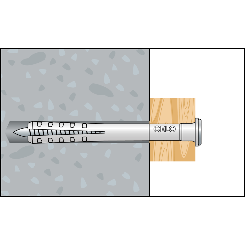 Nail plug flat head NP