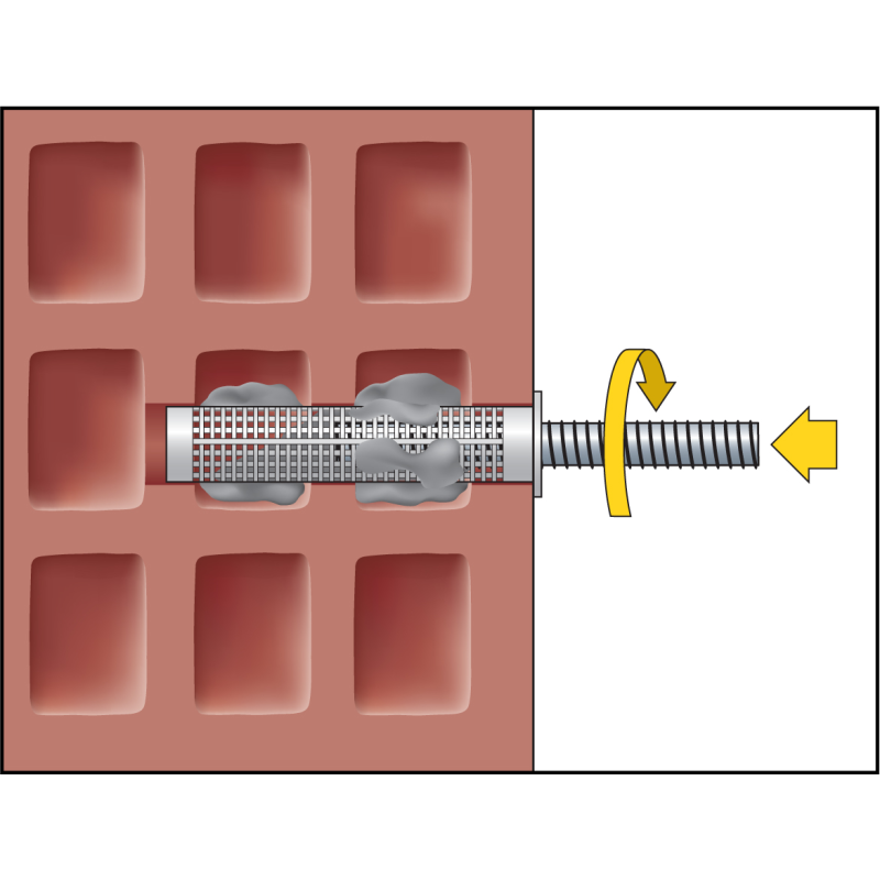 Injection mortar ResiFIX in universal box