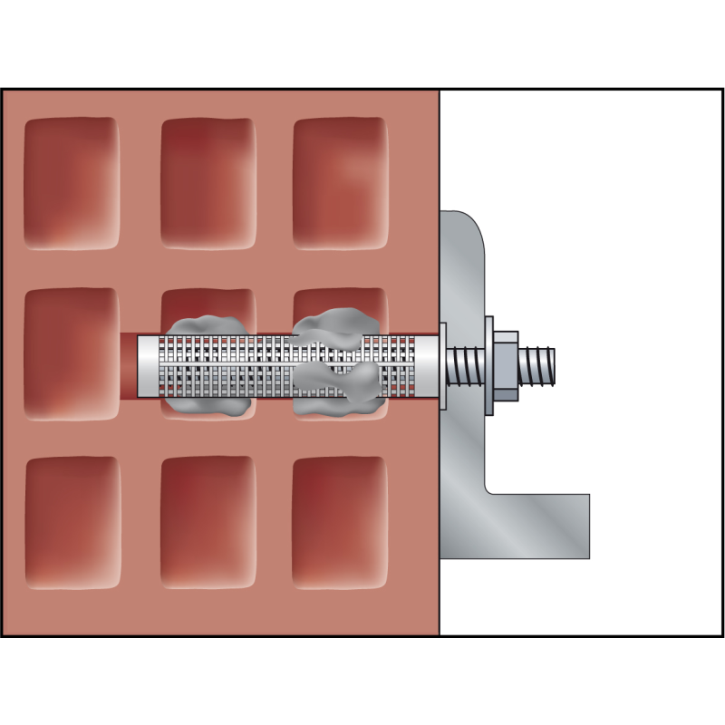 Injection mortar ResiFIX in universal box