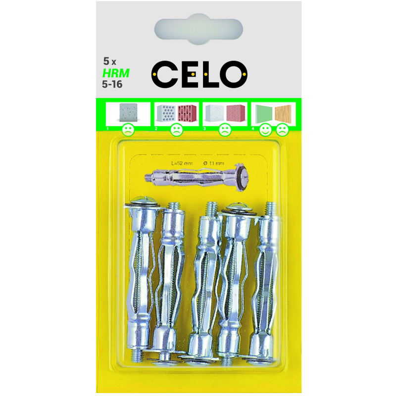 Blister cavity fixing HRM