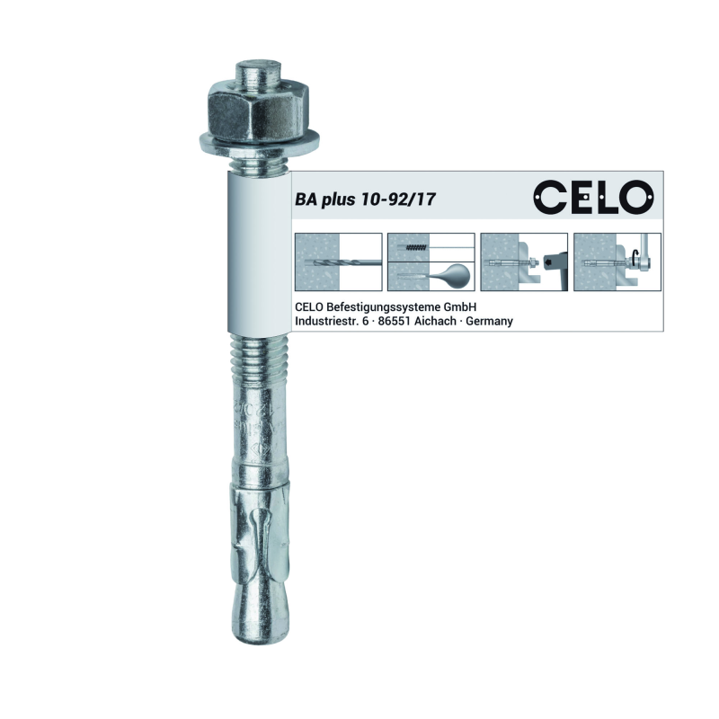 Single label bolt anchor BAP