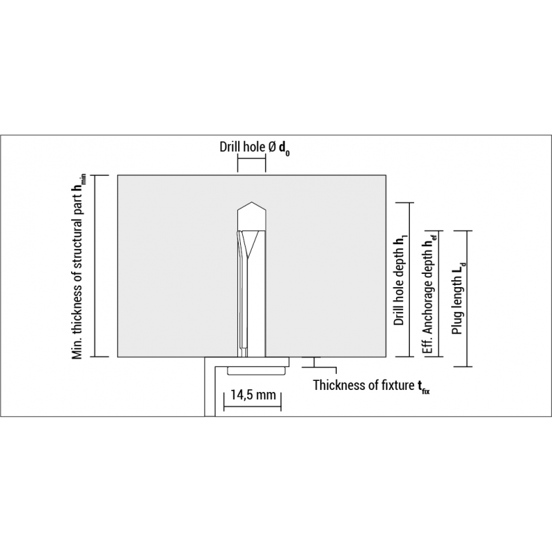 Suspended ceiling anchor DA