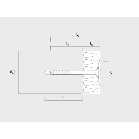 Insulation fastener IPD10