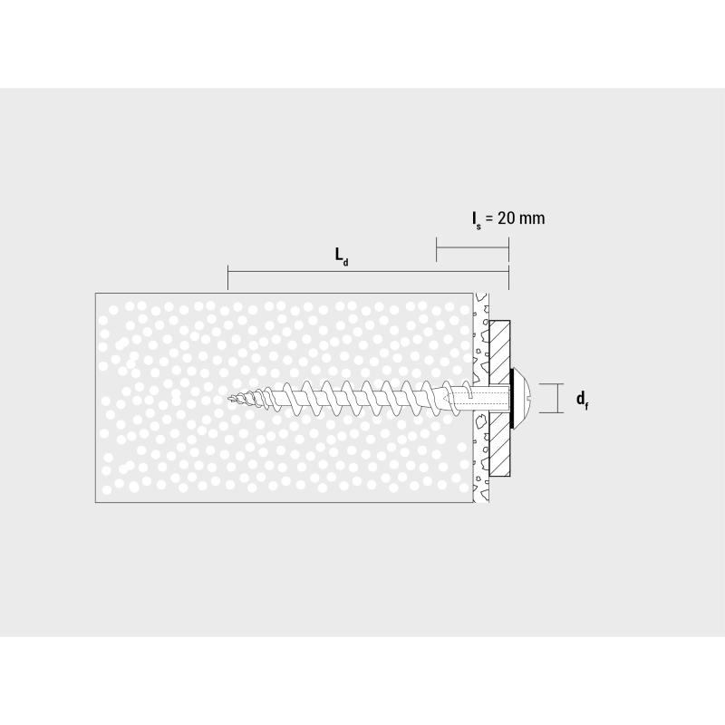 Insulation screw plug IPSD 80